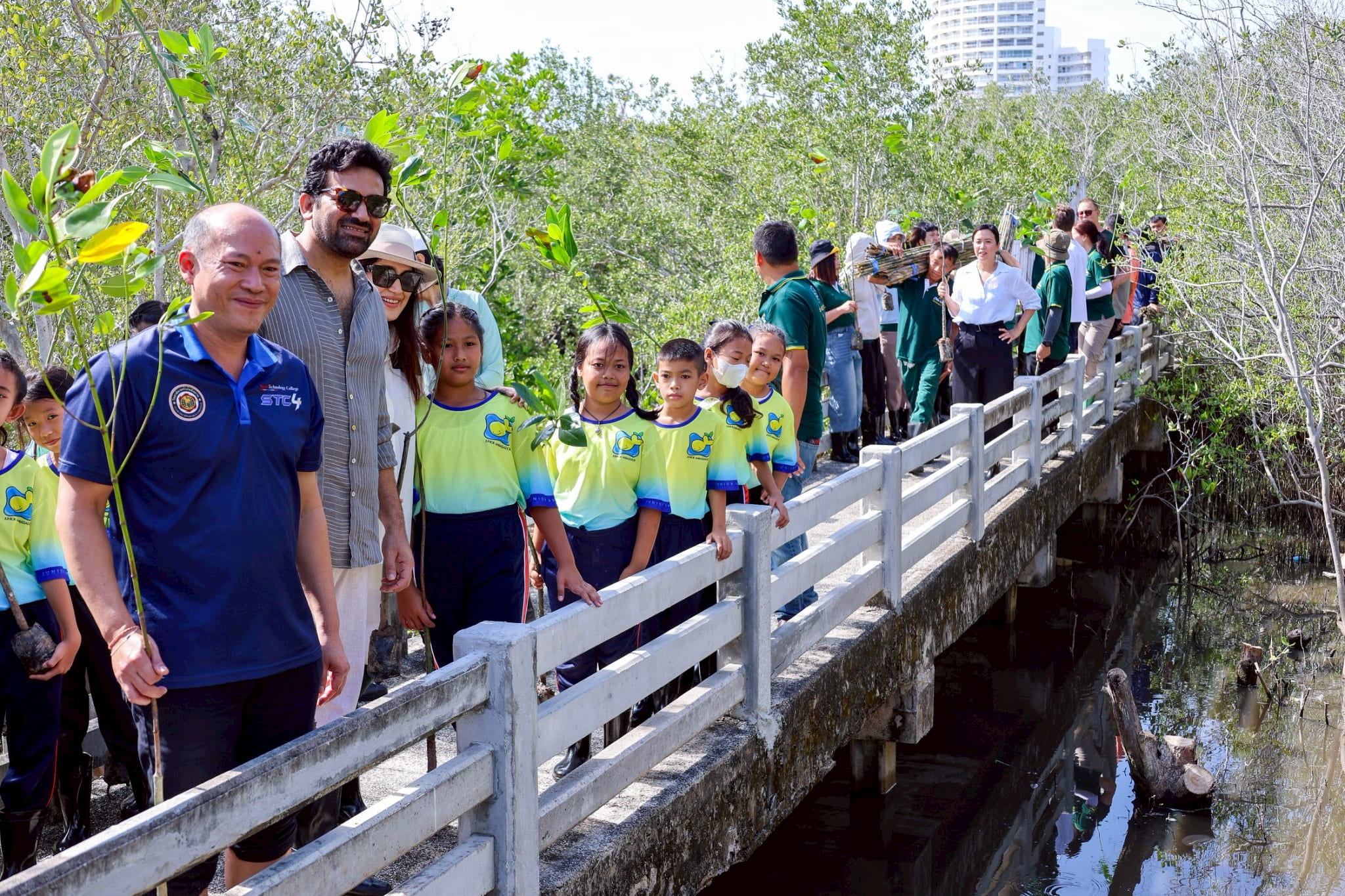STC joins in mangrove planting activity on "International Mangrove Day ...